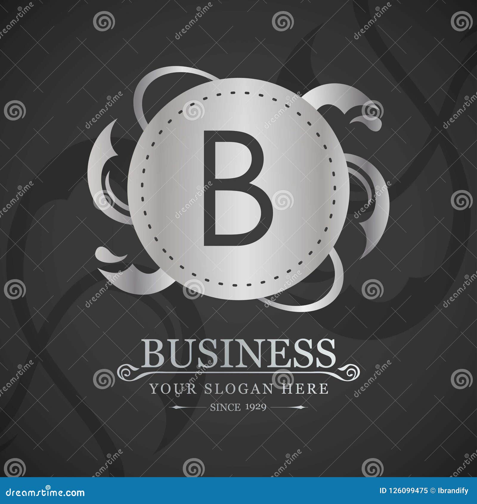 Alphabetical Logo Design and Typography Vector Stock Vector ...