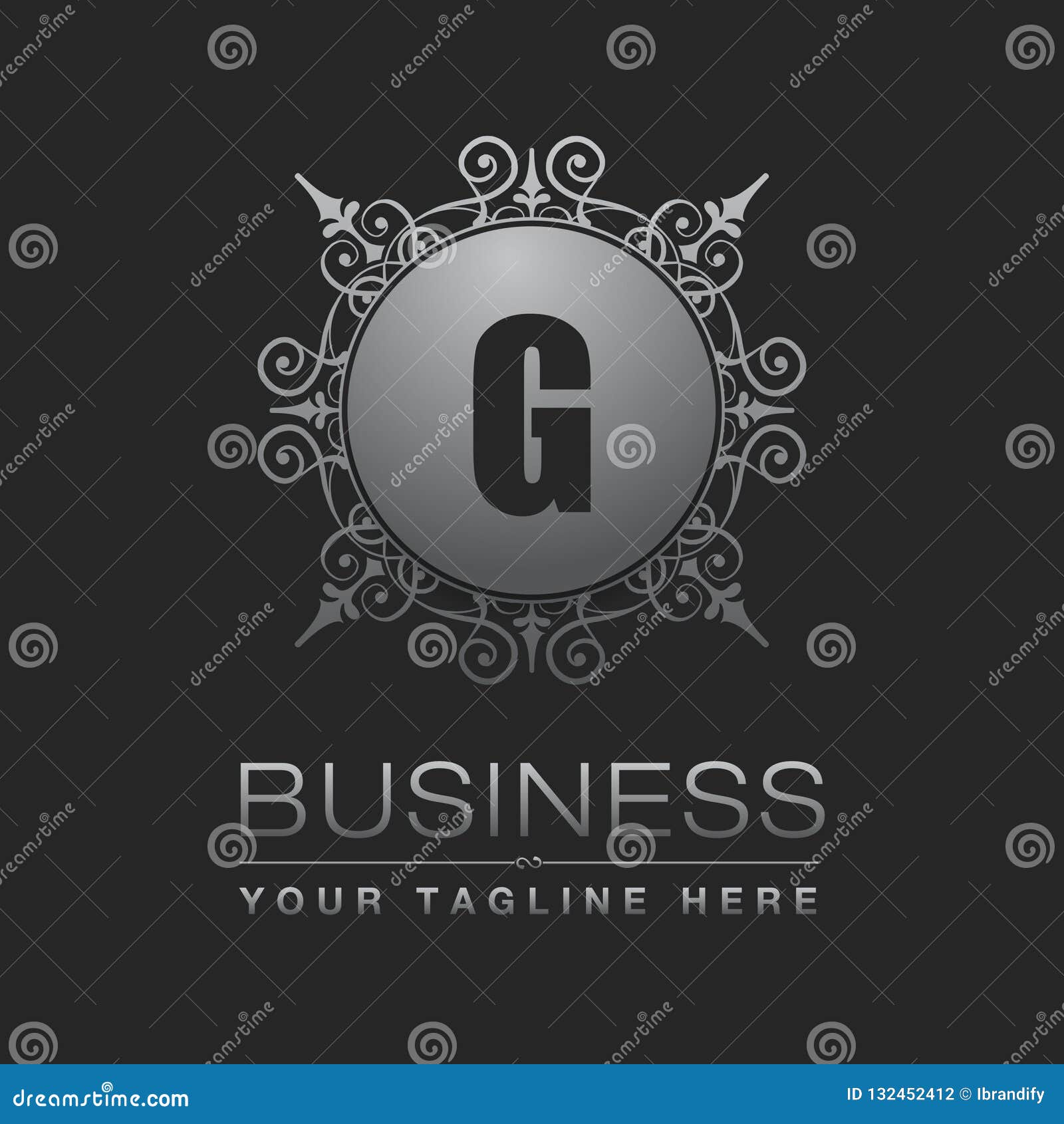 Alphabetical Logo Design and Typography Vector Stock Vector ...