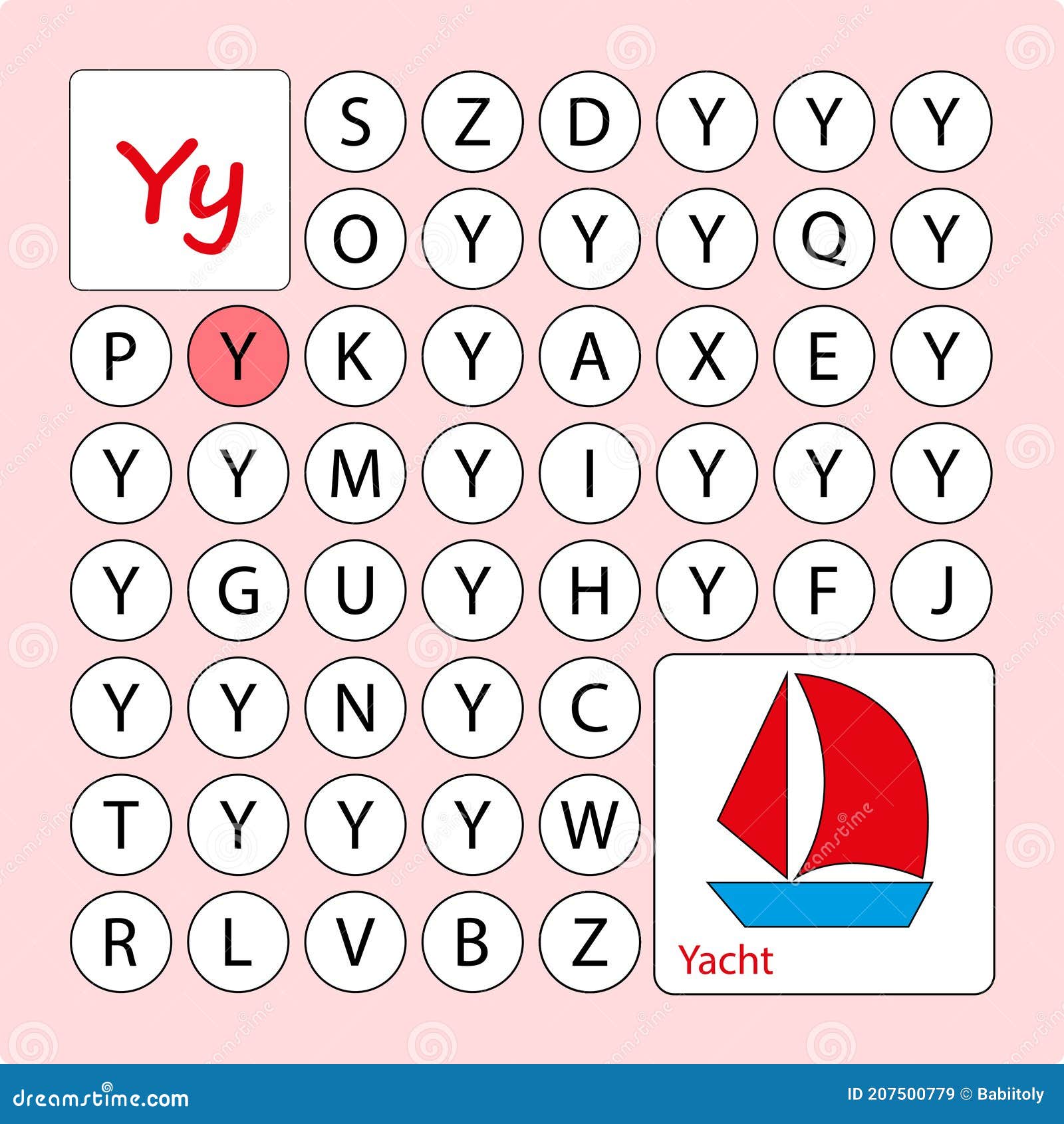 Alphabetical PUZZLE, Labyrinth. Learning a Letter Stock Vector ...