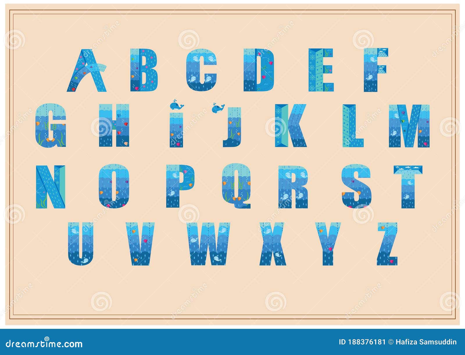 Snowflake Alphabets. Christmas Alphabet Set. Abcdefghi Collection ...