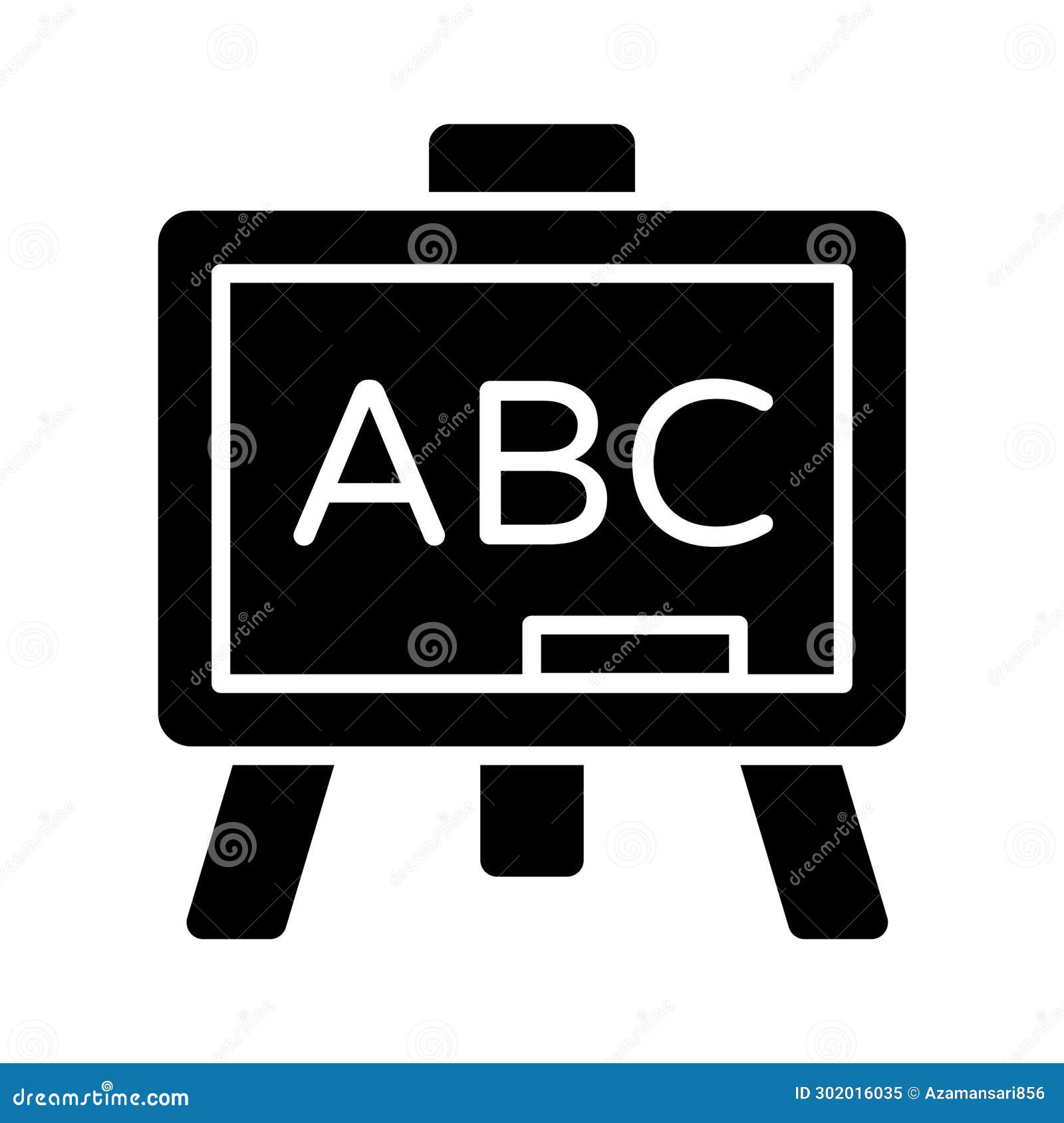 Alphabets of Board, Icon of Class Board, School Board, English Class ...