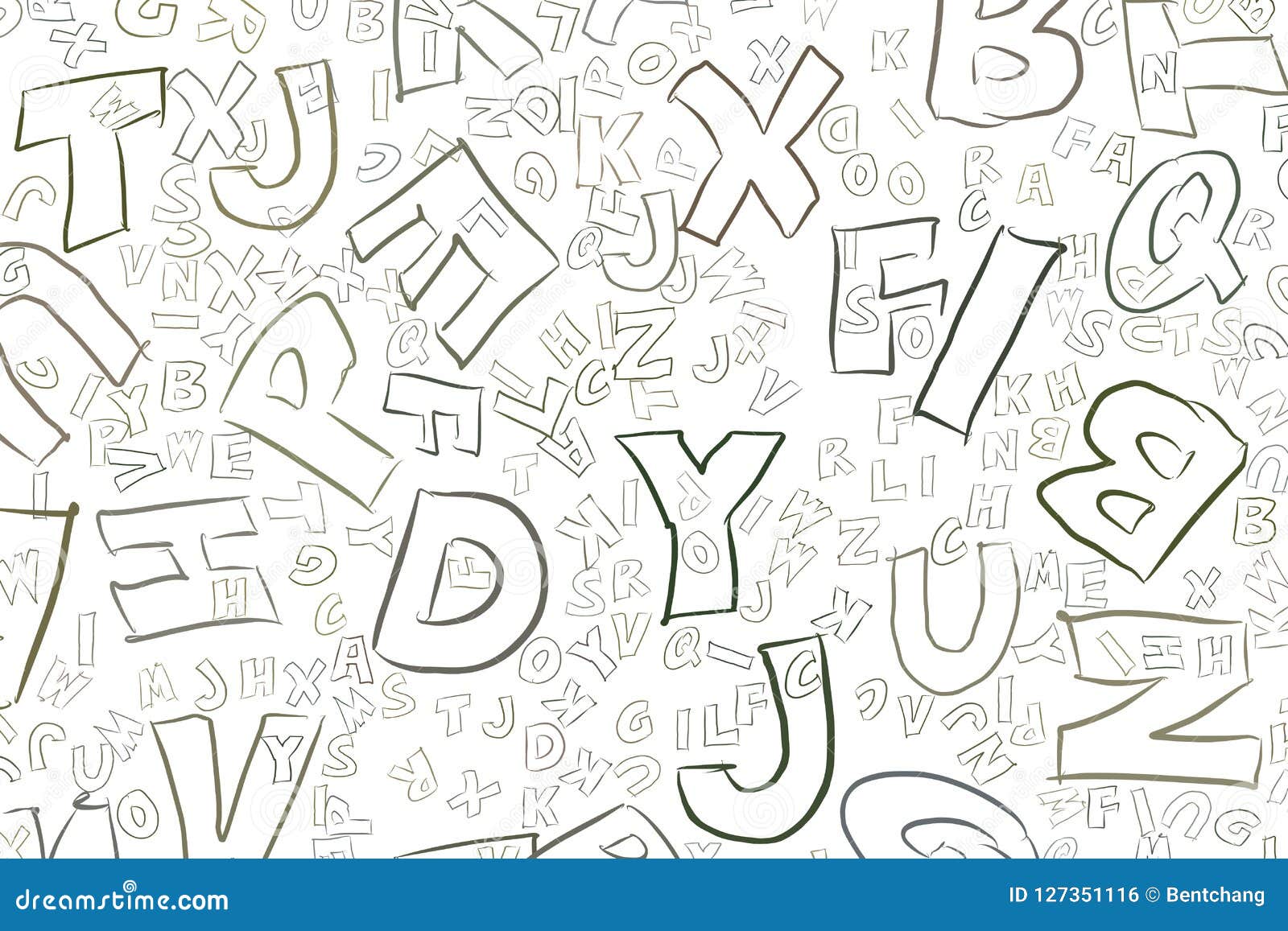 Alphabets Letters Illustrations Background Abstract, Colorful Texture ...