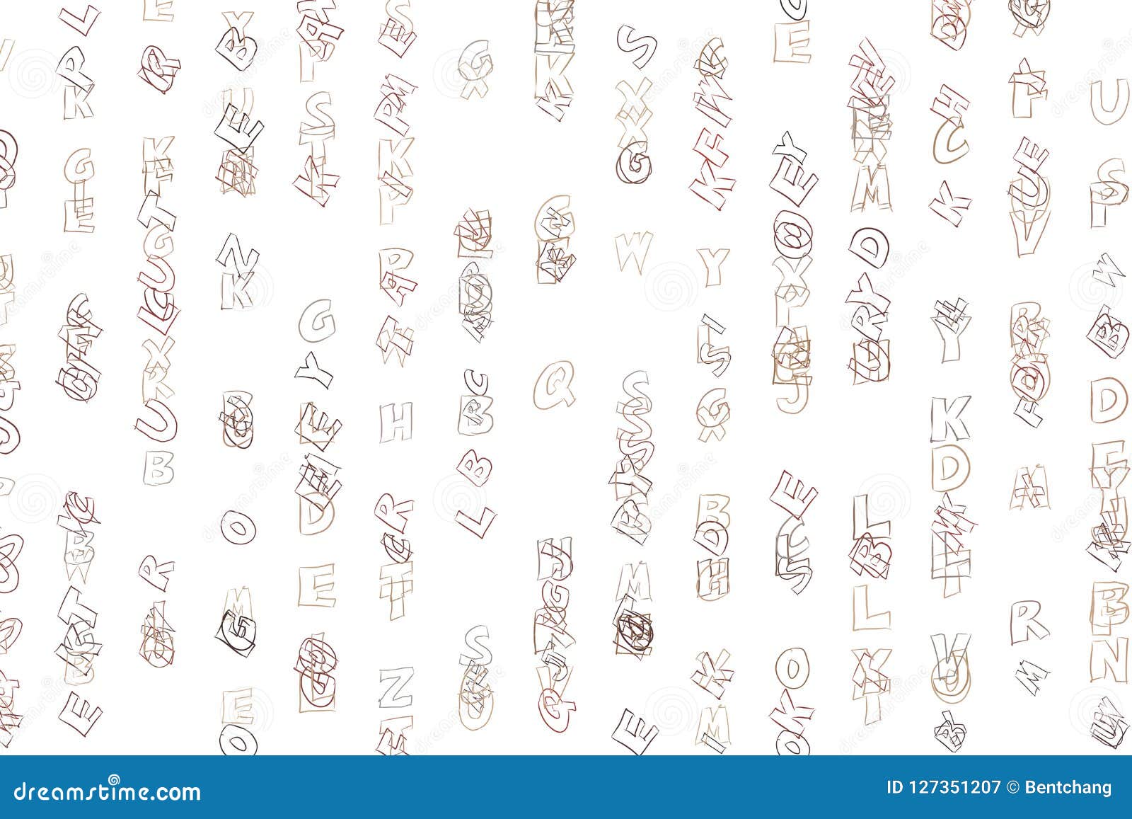 Alphabets Letters Illustrations Background Abstract, Colorful Texture ...