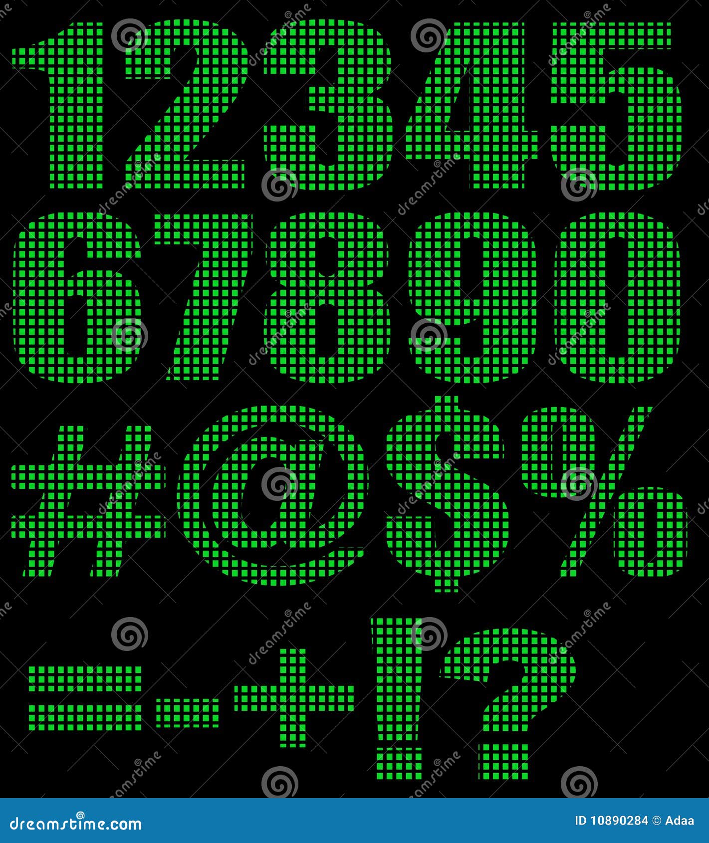 Alphanumeric background stock illustration. Illustration of plus - 10890284