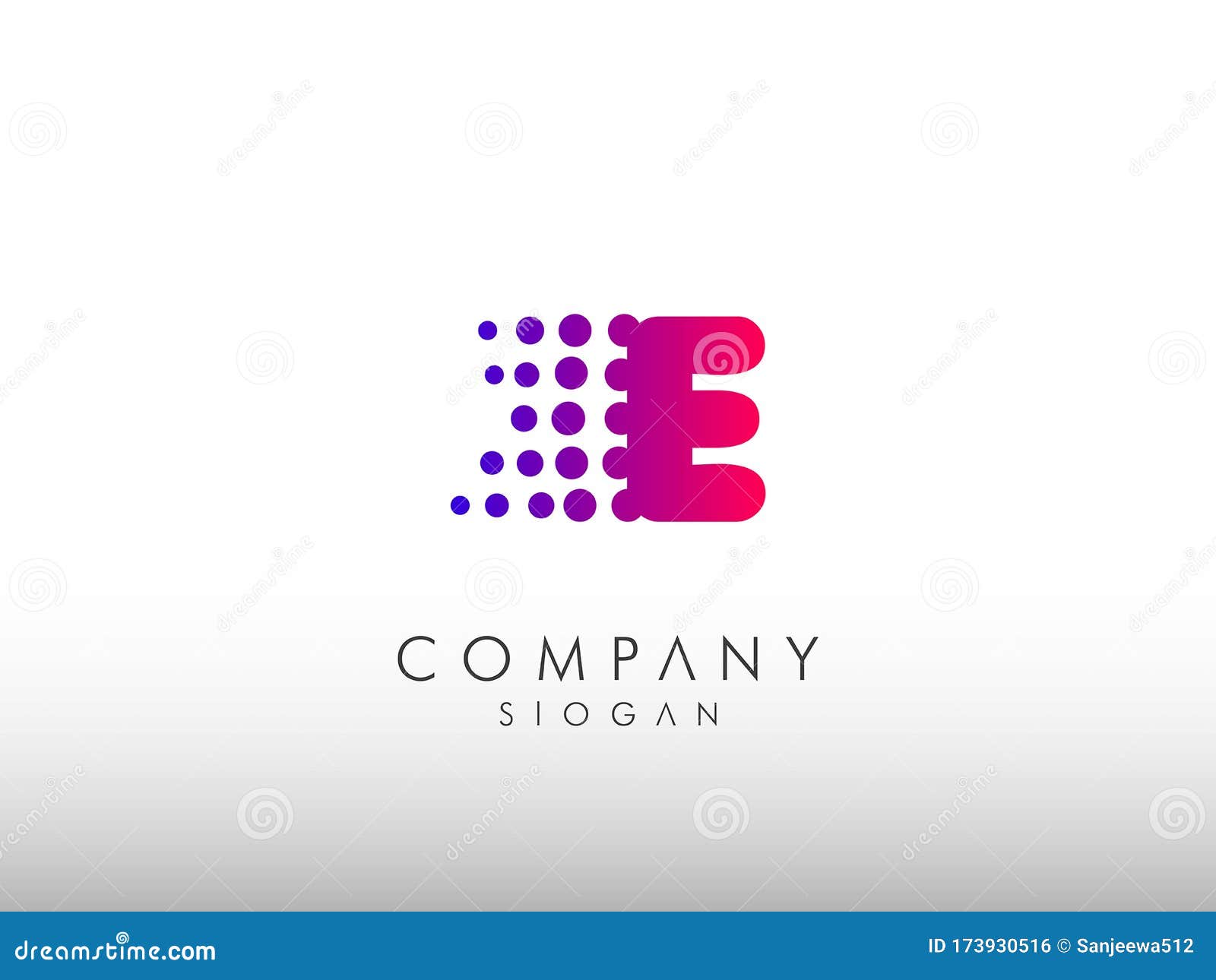 Letter E for Company Logo Vector and Illustrator Stock Illustration ...