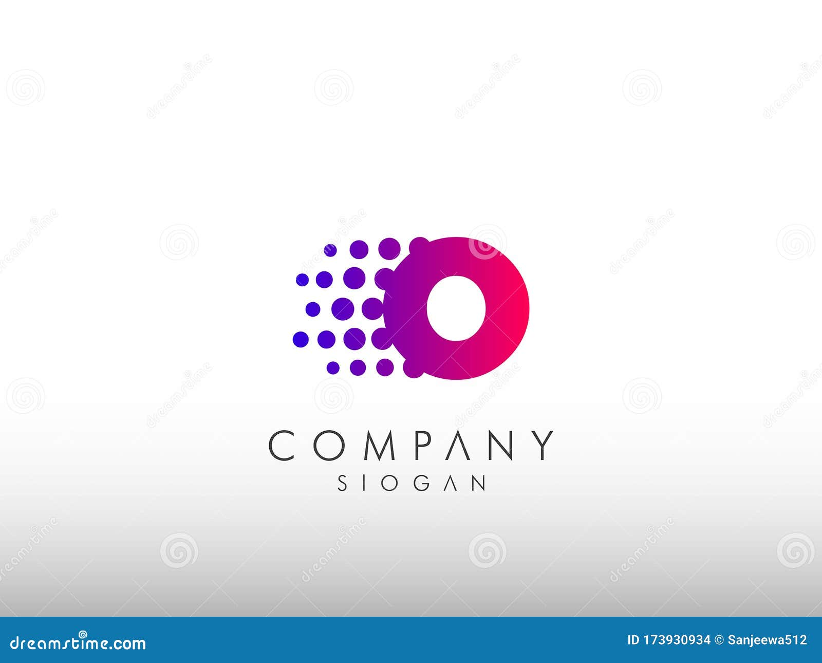Letter O for Company Logo Vector and Illustrator Stock Vector ...