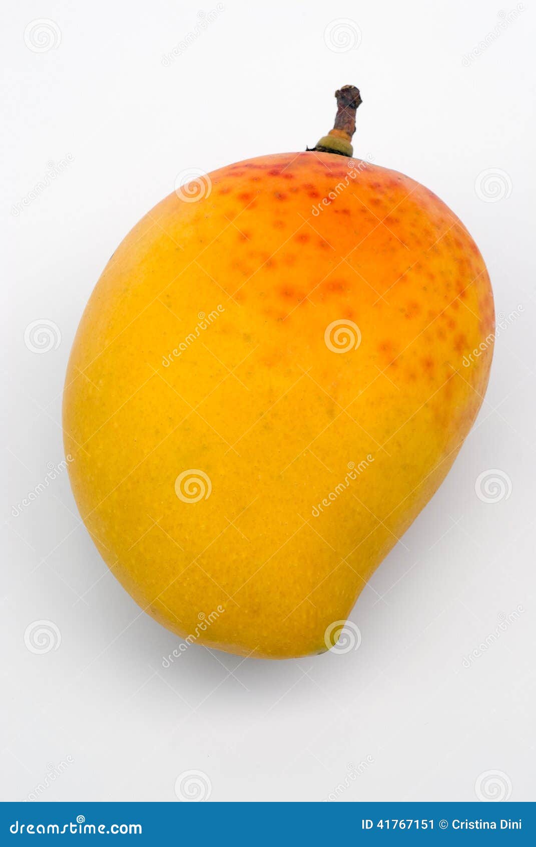 Alphonso Mango Tropical Fruit On Green Leaf Background Royalty-Free ...