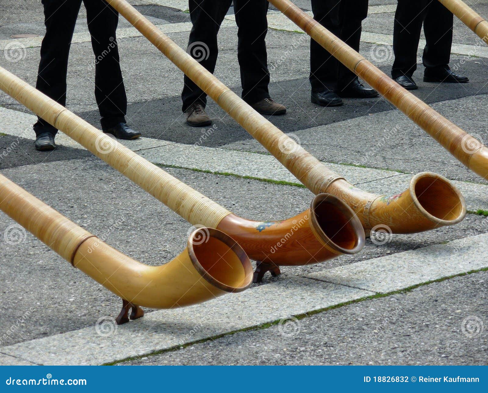 Alphorn stock photo. Image of swiss, famous, europe, wooden - 18826832