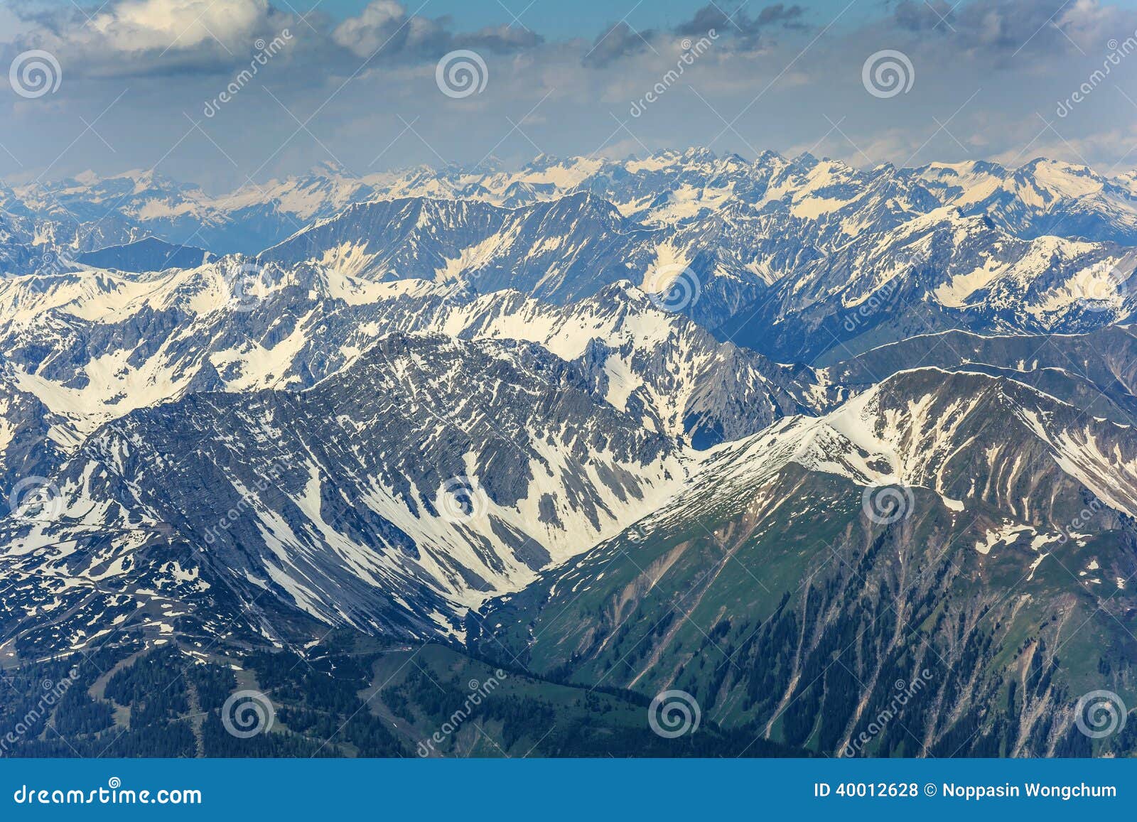 Alpine Alps stock photo. Image of glacial, snow, nature - 40012628