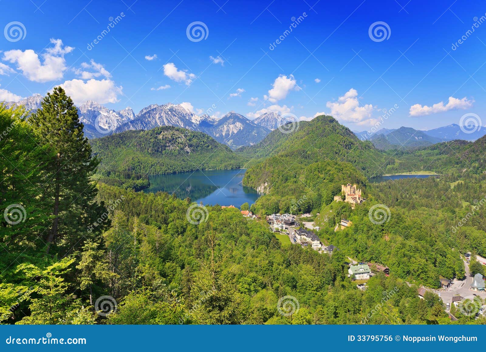 Alpine Alps stock photo. Image of mountain, nature, bavaria - 33795756