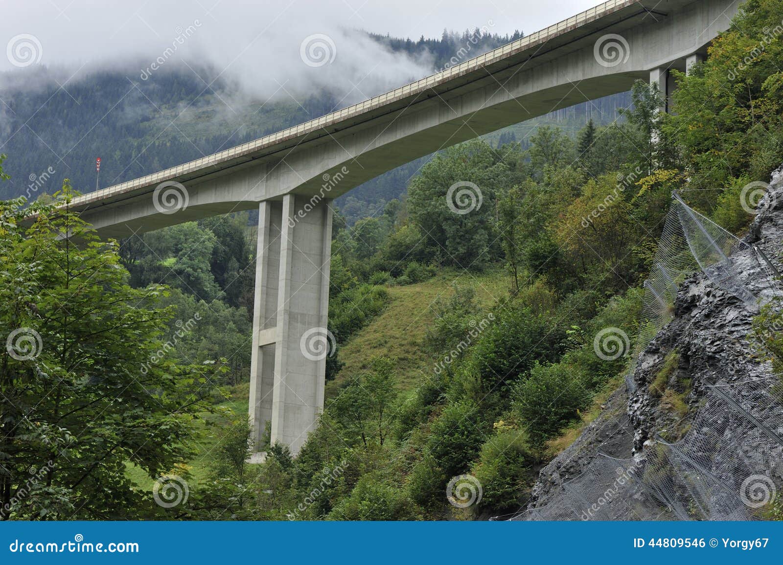 Alpine Bridge stock photo. Image of rock, alpine, alps - 44809546