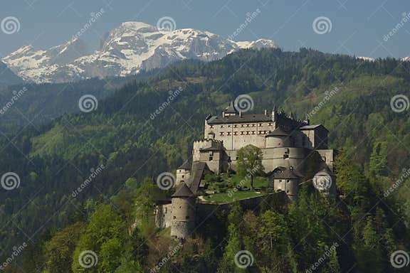 Alpine Castle stock image. Image of sound, eagles, building - 13104789