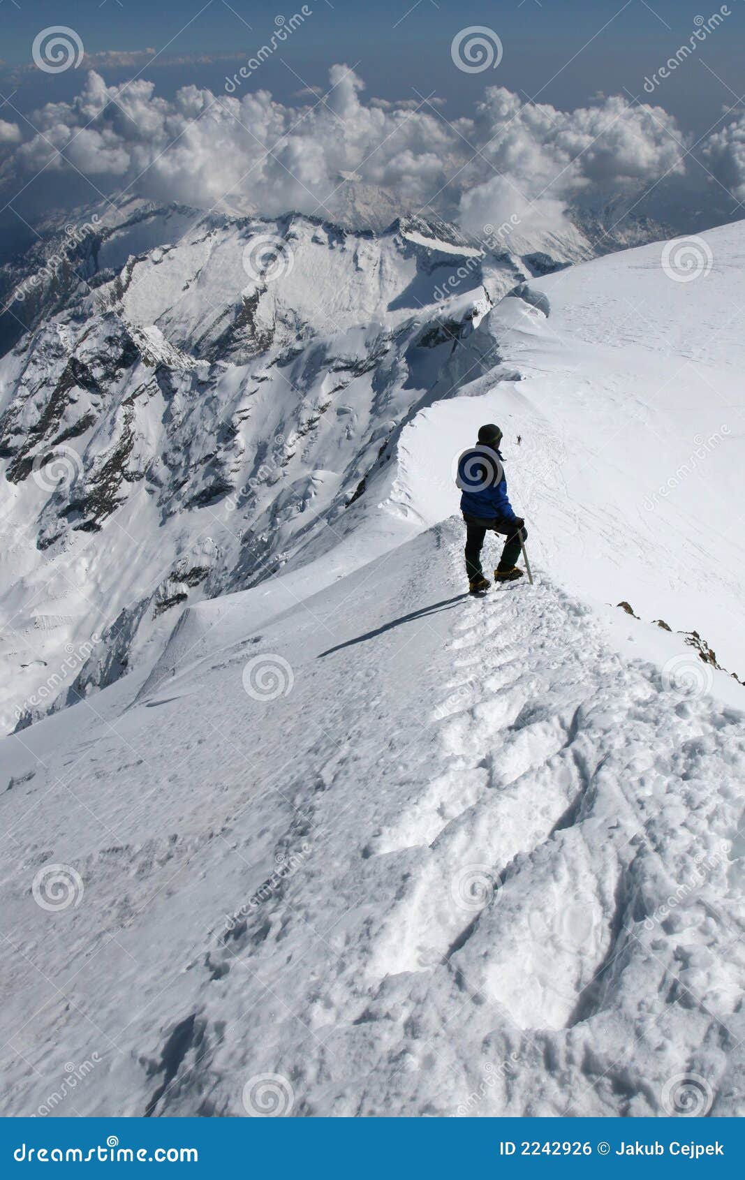 Alpine climbing stock photo. Image of sport, view, activity - 2242926