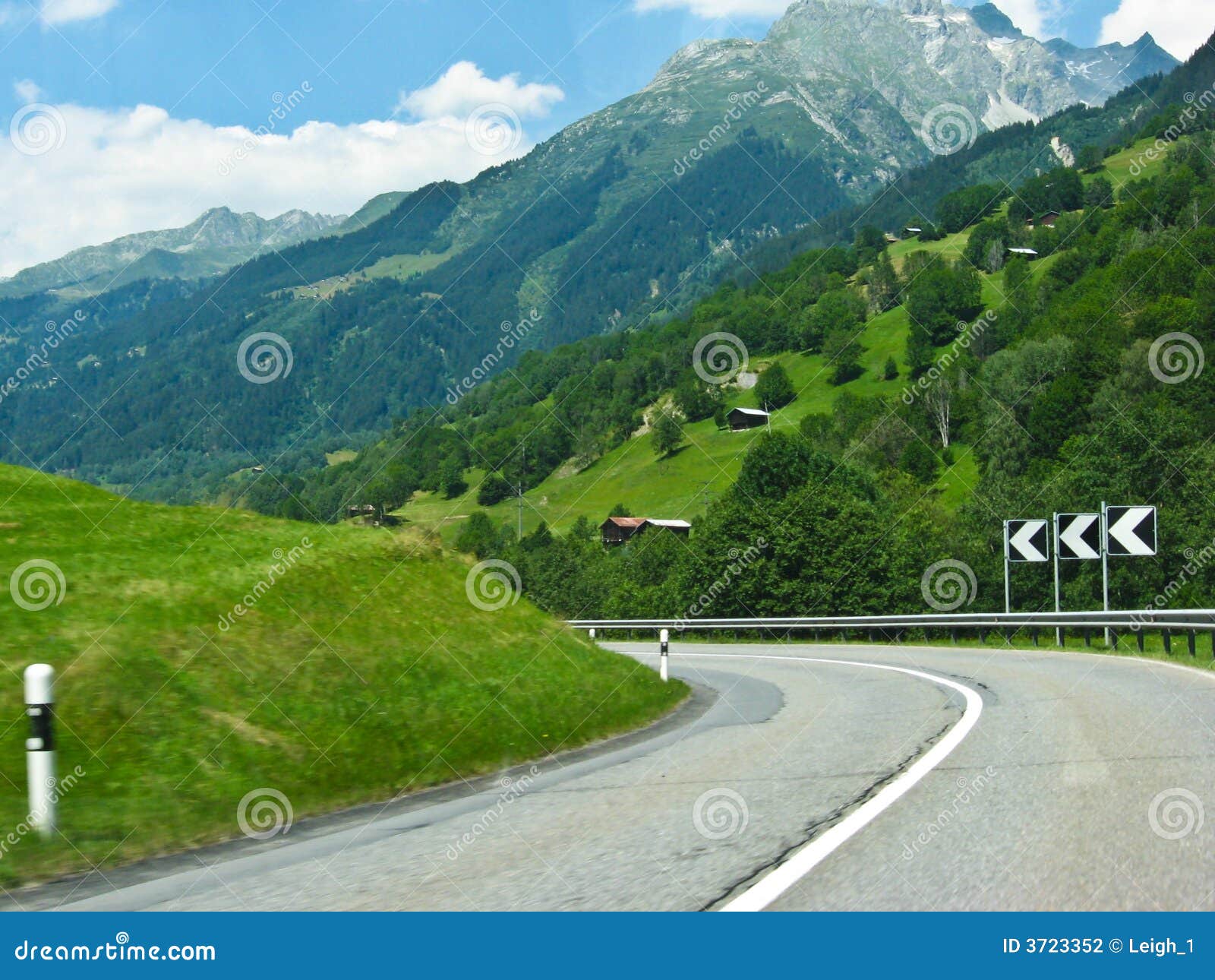 Alpine Countryside in Switzerland, Europe Stock Photo - Image of ...