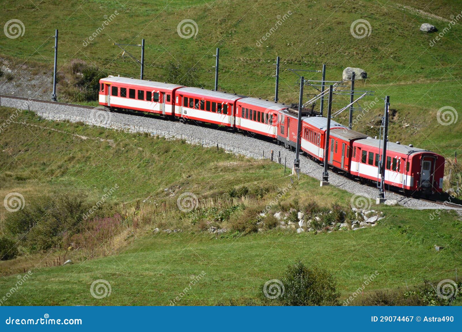 Alpine express stock image. Image of express, herd, tourism - 29074467