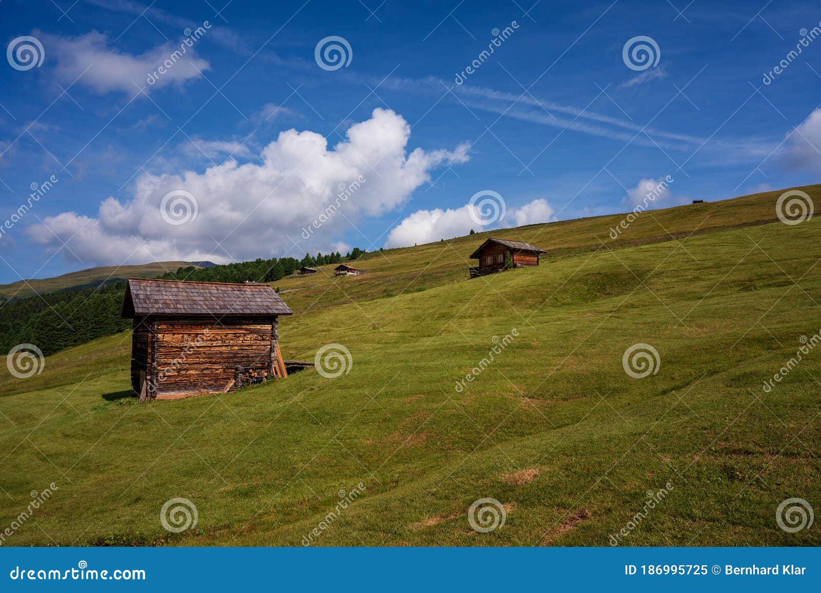 Alpine Huts in South Tyrol. Stock Image - Image of refuge, range: 186995725