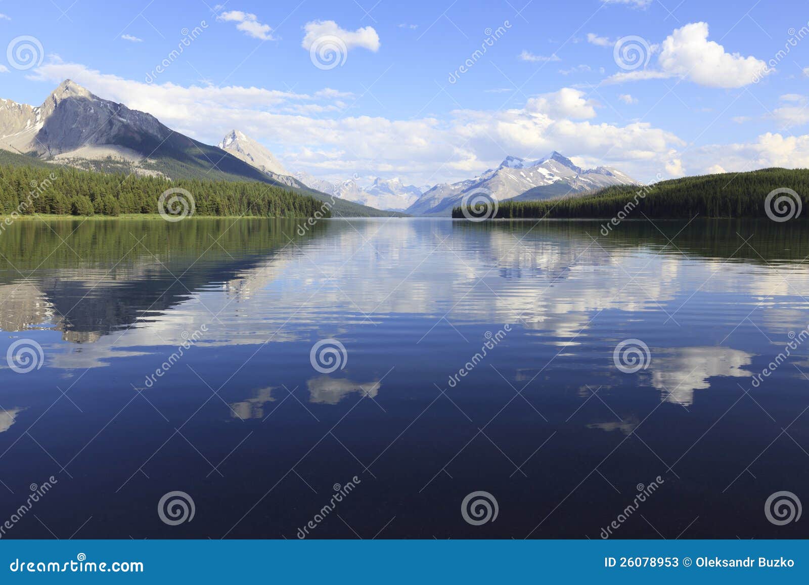 Alpine Lake in Canadian Rockies Stock Image - Image of remote ...