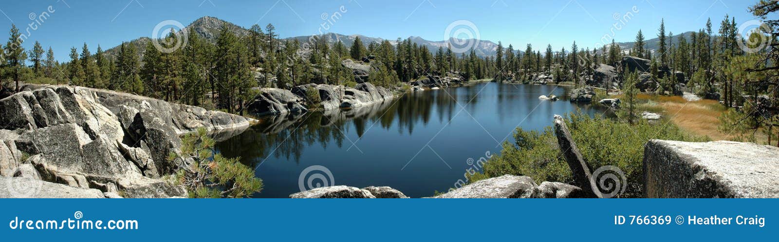 Alpine Lake Josephine On The Grinnell Glacier Trail In Glacier National ...