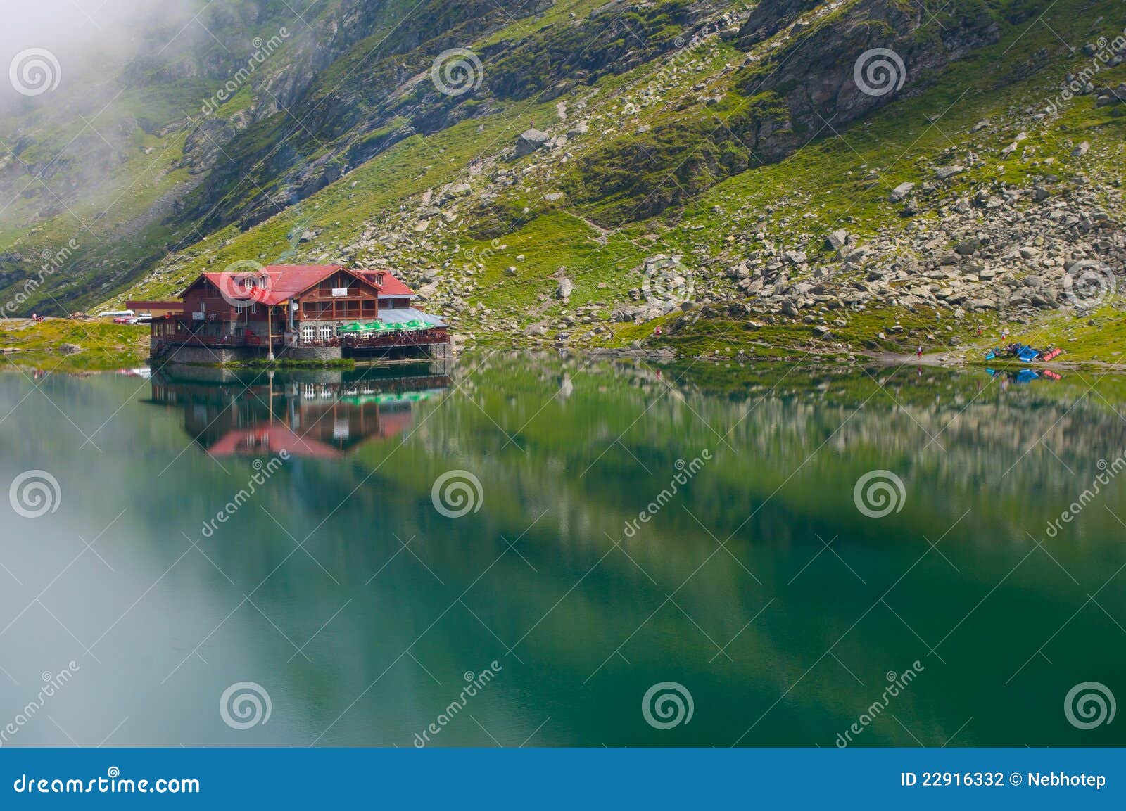 Alpine Lake Resort stock photo. Image of river, europe - 22916332