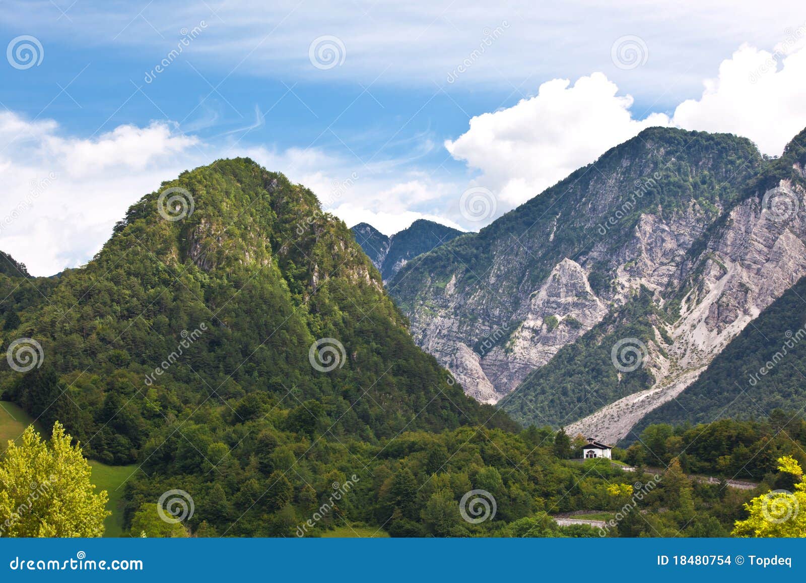 Alpine landscape stock photo. Image of beautiful, beauty - 18480754
