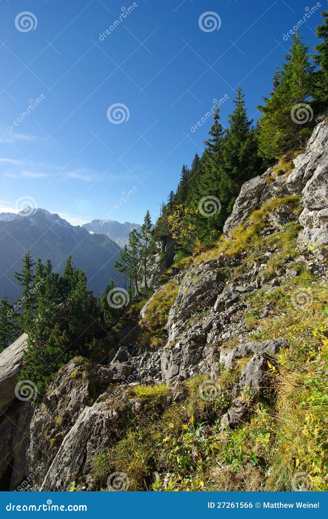 Alpine Landscape stock photo. Image of swiss, cliff, landscape - 27261566