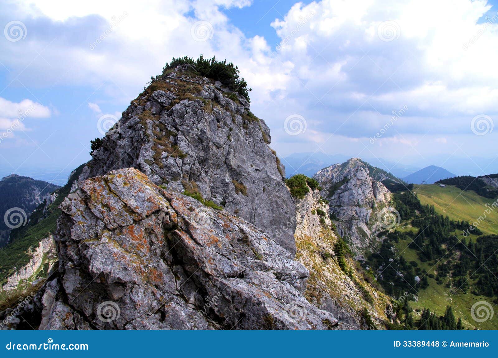 Alpine landscape stock photo. Image of mountains, rocks - 33389448