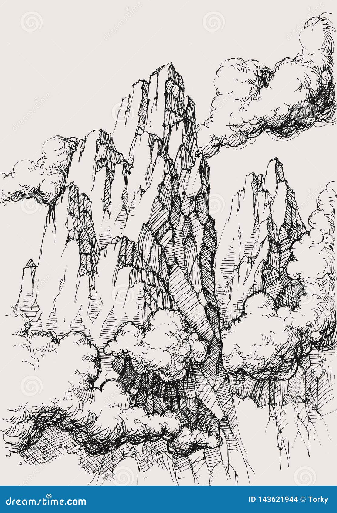 Alpine Drawing Stock Illustrations – 3,469 Alpine Drawing Stock ...