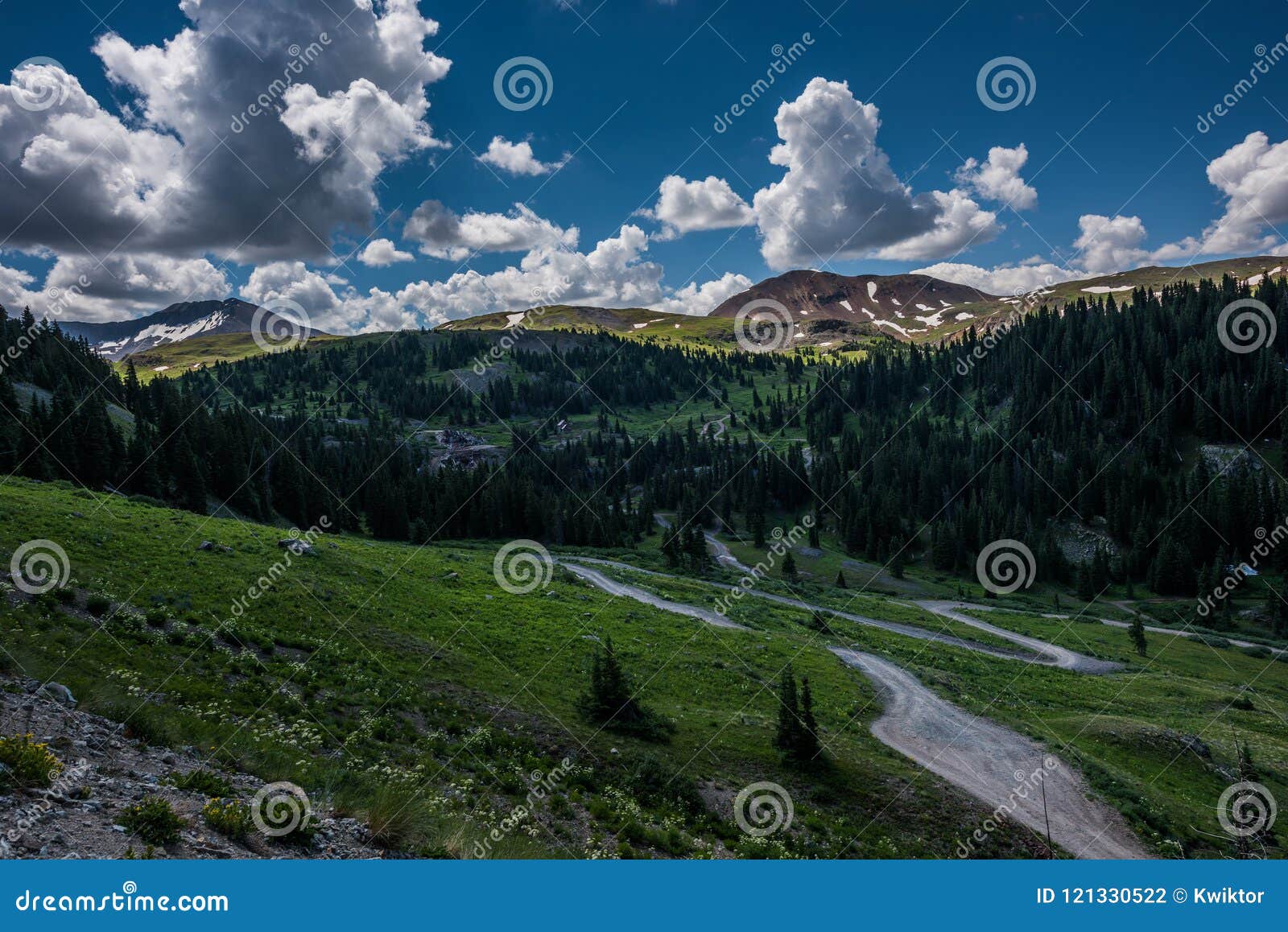 Alpine Loop Colorado stock photo. Image of american - 121330522