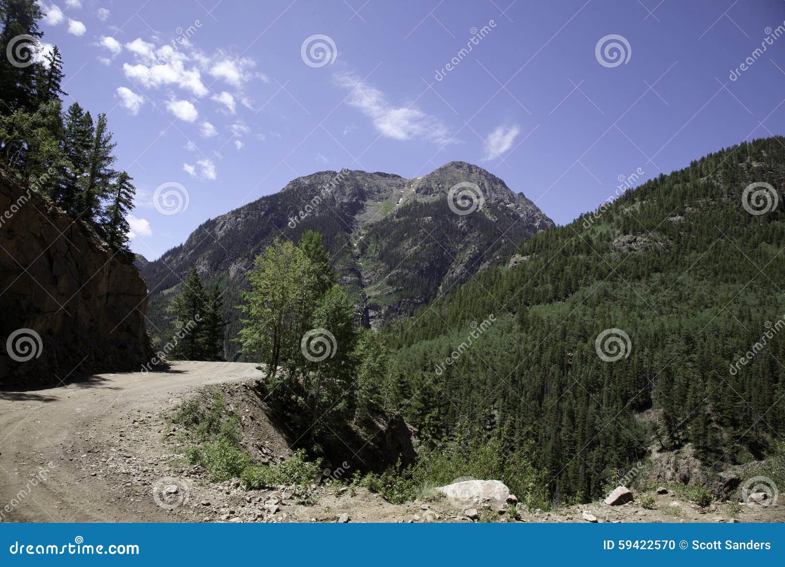 Alpine Loop stock photo. Image of alpine, landscape, colorado - 59422570