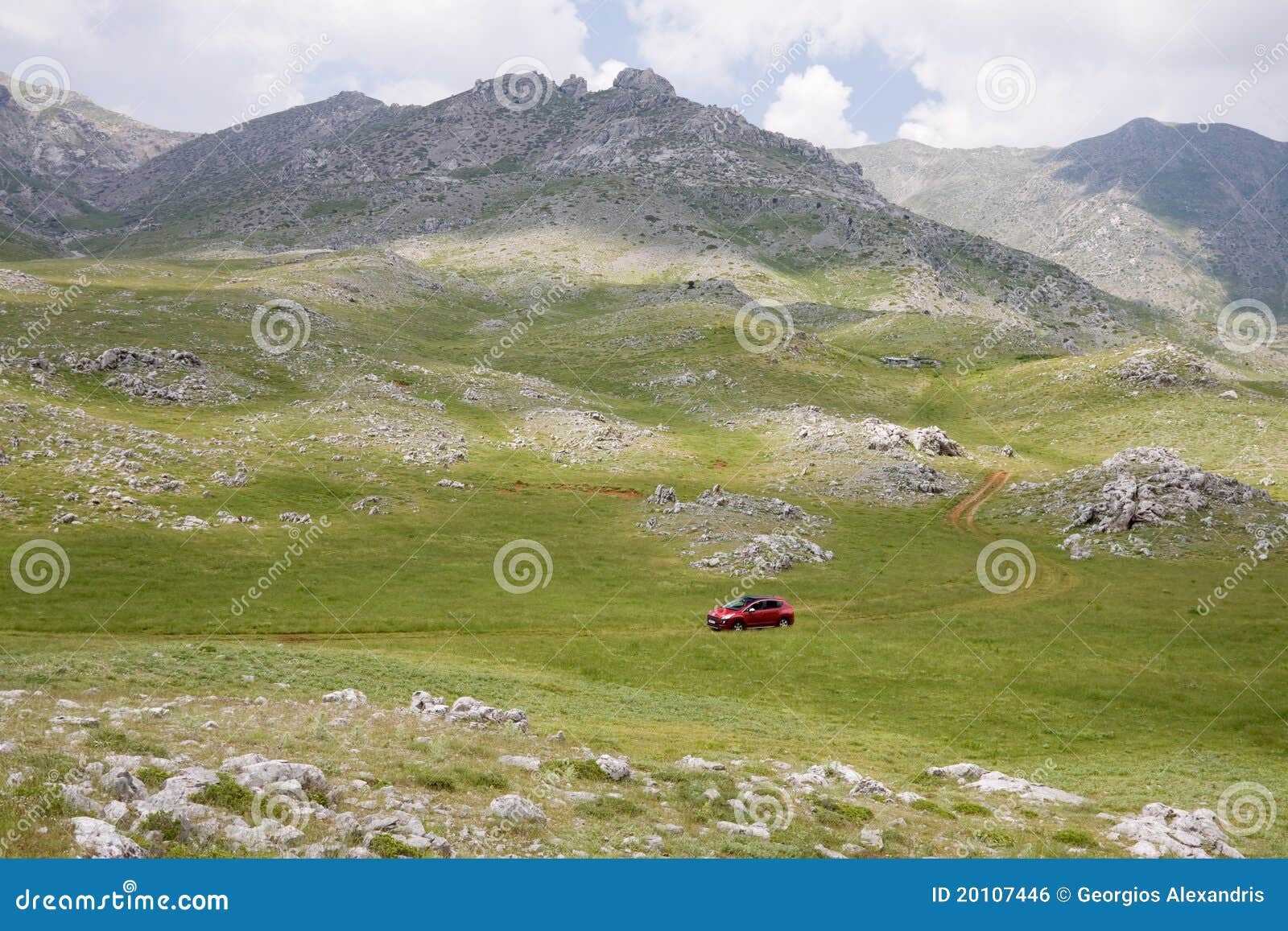 Alpine Meadows stock photo. Image of season, peak, plateau - 20107446