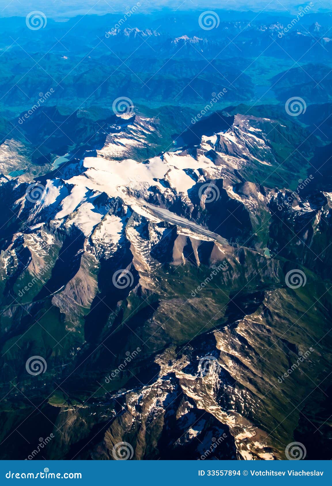 Alpine Mountain stock photo. Image of scenic, panoramic - 33557894