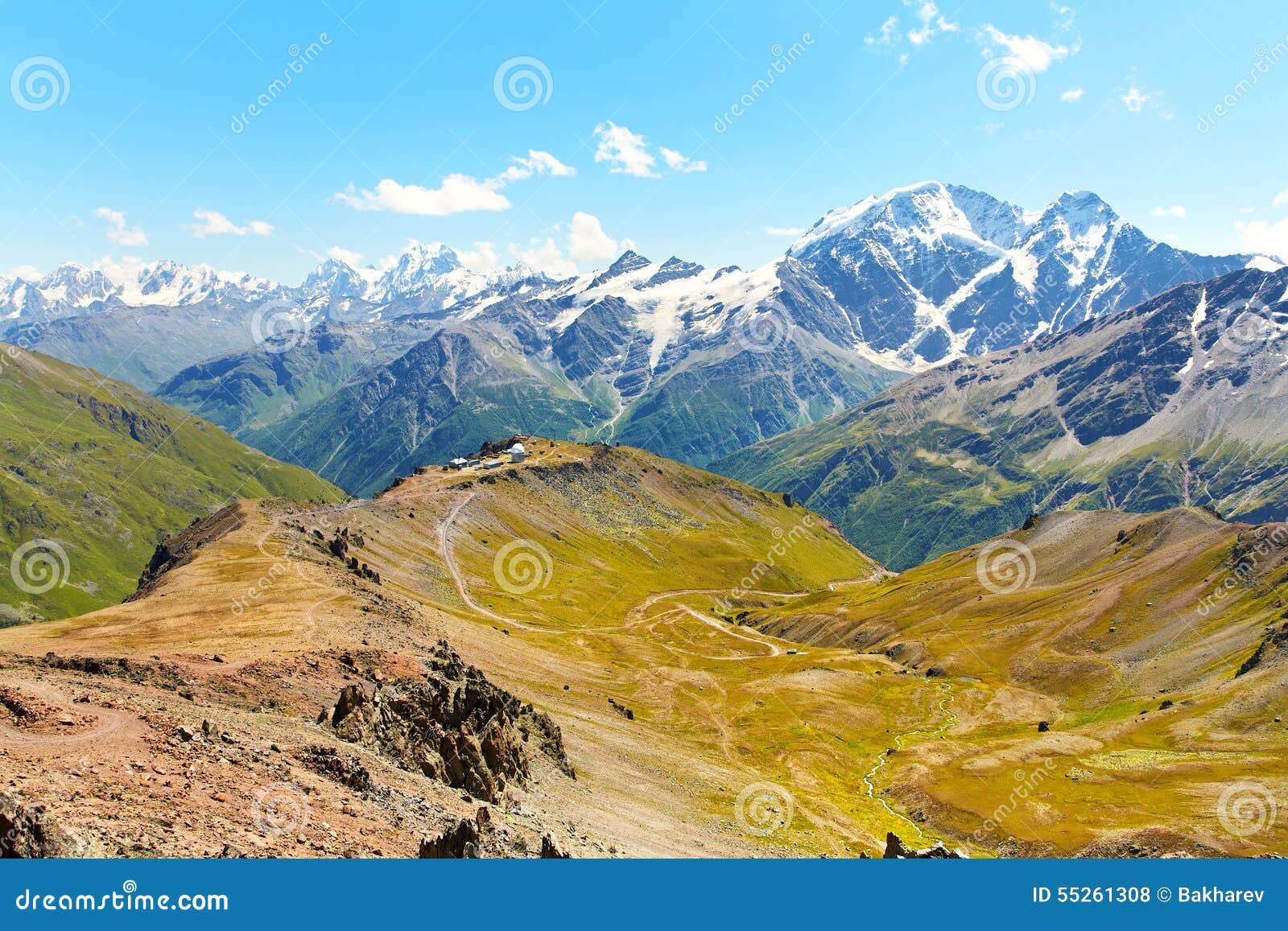 Alpine mountain landscape stock photo. Image of outdoor - 55261308