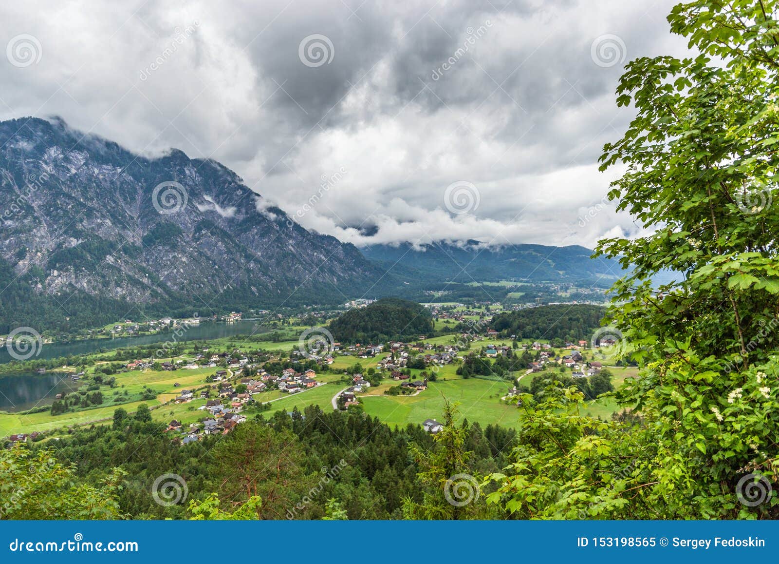 Alpine Mountain after Rain in Austria, Europe Stock Image - Image of ...