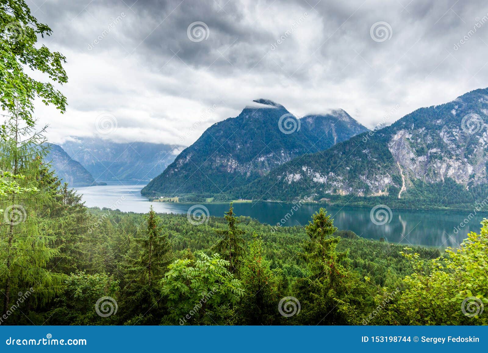 Alpine Mountain after Rain in Austria, Europe Stock Photo - Image of ...