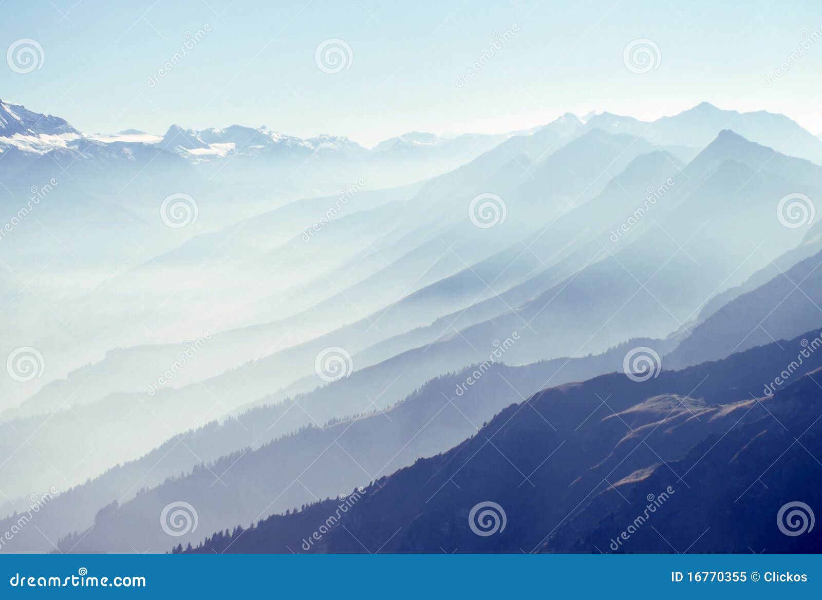 Alpine Mountain Range. Switzerland Stock Image - Image of view, peak ...