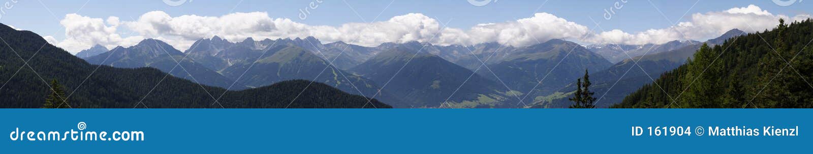 Alpine Panorama stock photo. Image of mountains, cloud - 161904