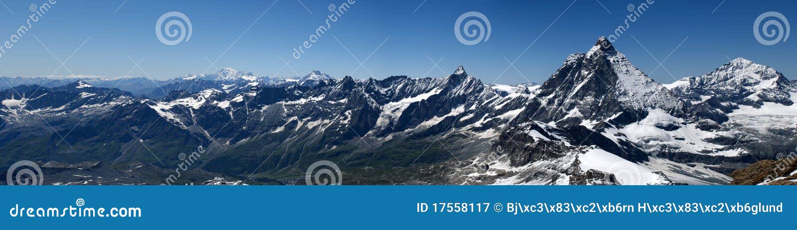 Alpine Panorama stock image. Image of tourism, nature - 17558117