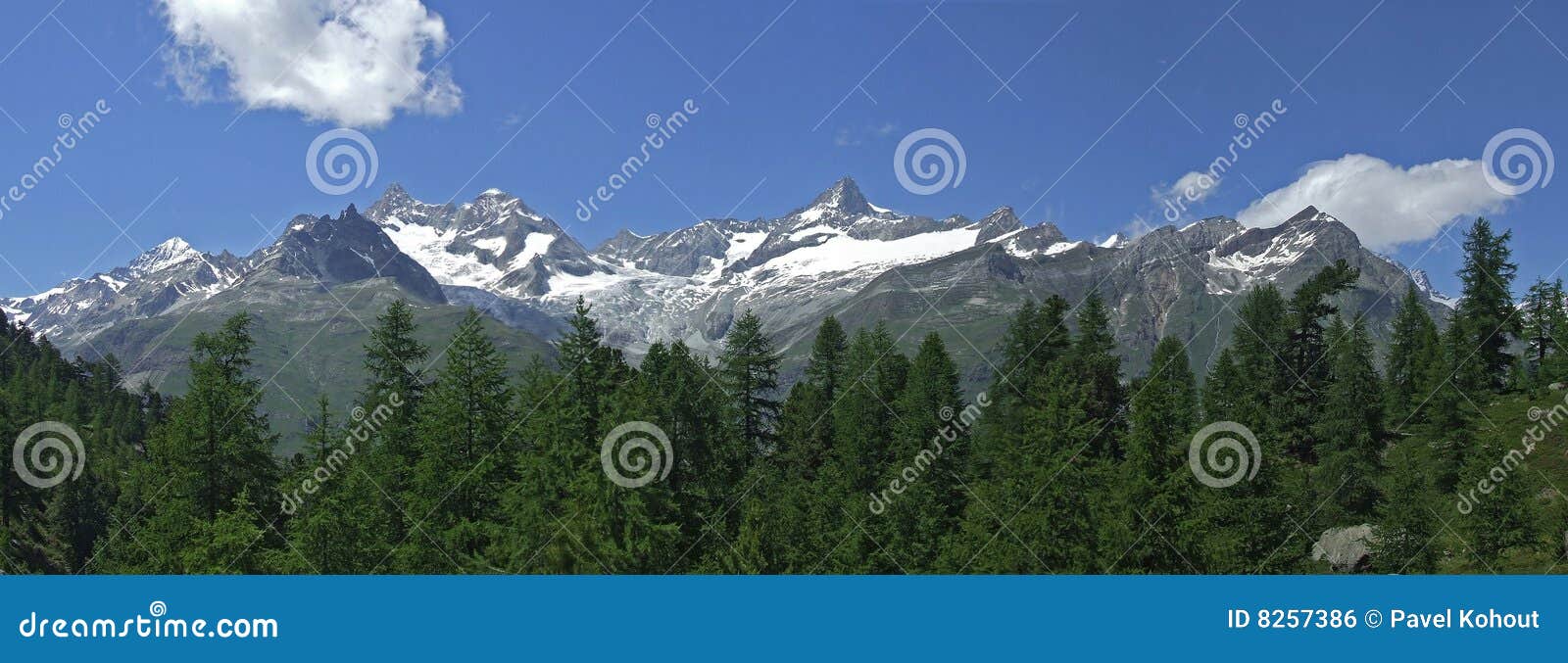 Alpine panorama stock photo. Image of panorama, schweiz - 8257386