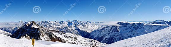 The Alpine panorama2 stock photo. Image of relaxing, powder - 3231906