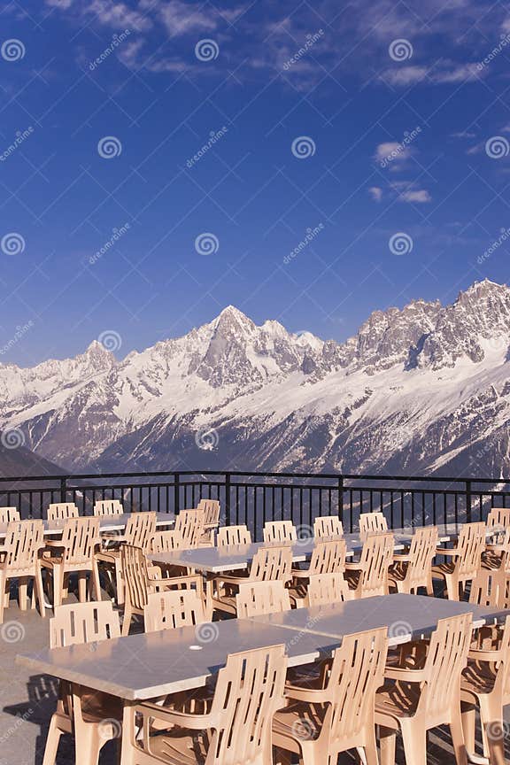 The Alpine Restaurant stock photo. Image of altitude - 21672326