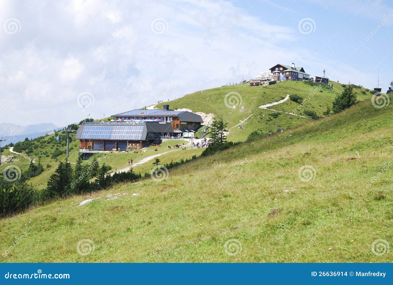Alpine Restaurant editorial stock image. Image of germany - 26636914