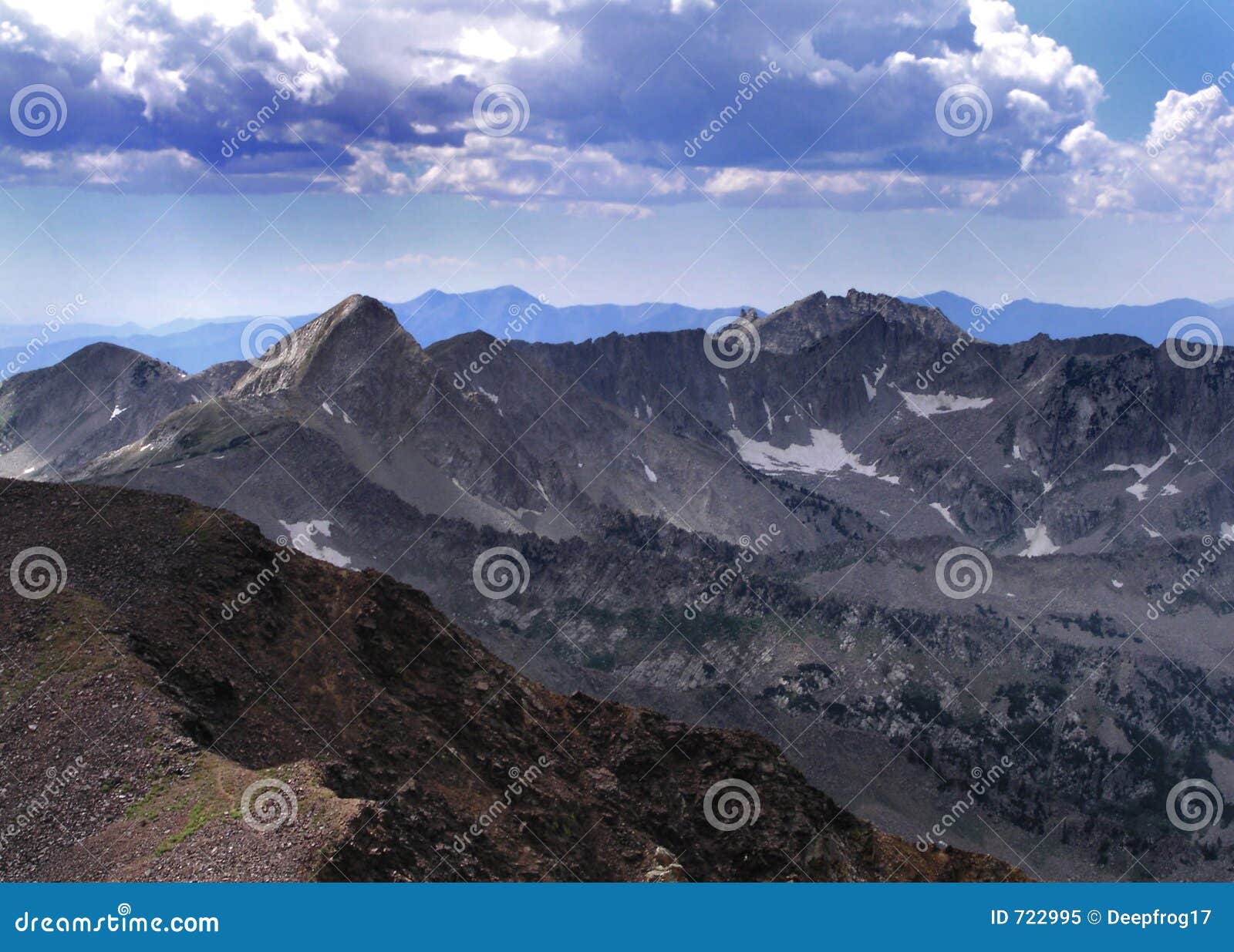 Alpine ridge mountains stock image. Image of resort, height - 722995