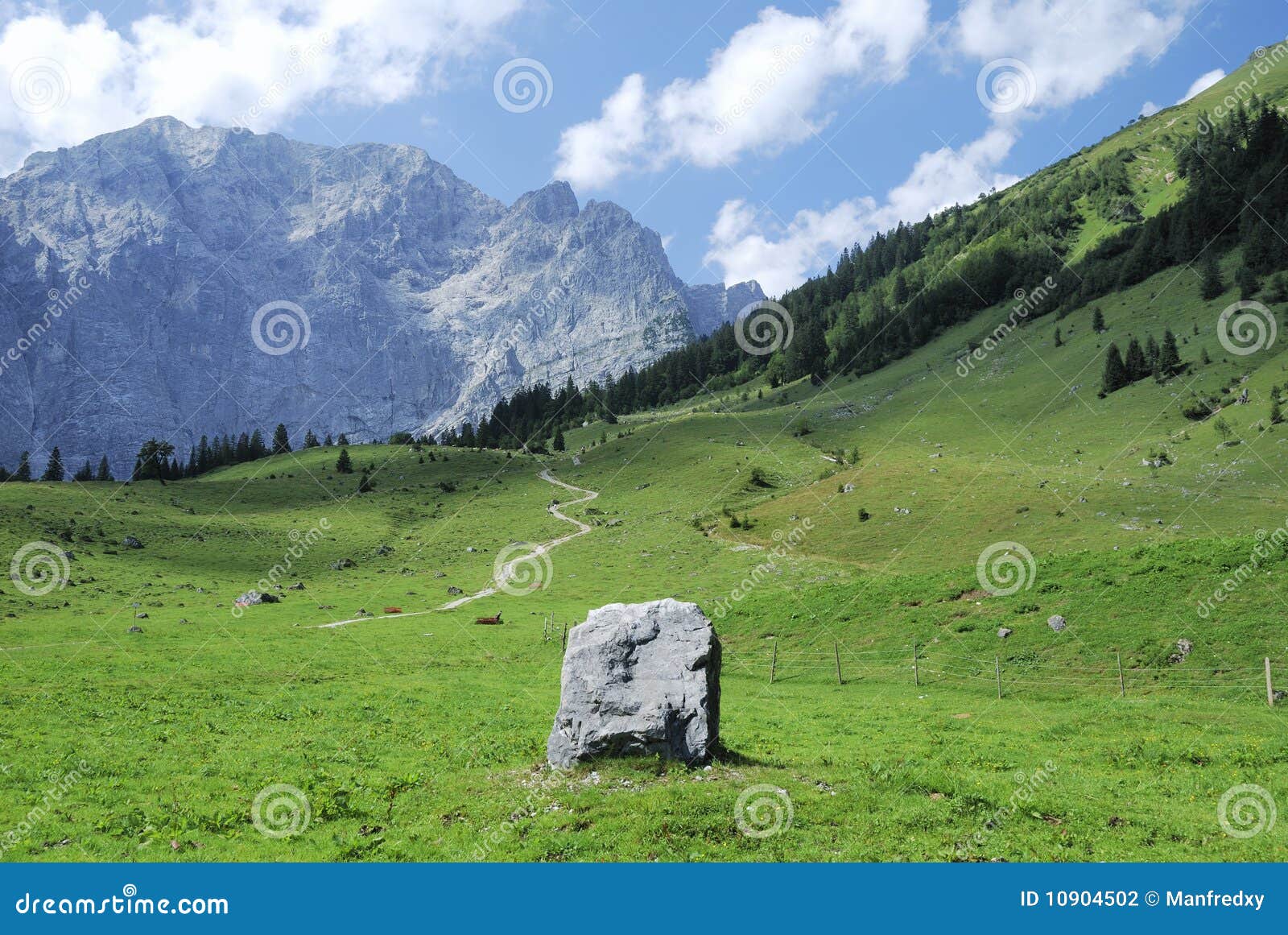 Alpine rock stock photo. Image of karwendel, alpine, idyll - 10904502