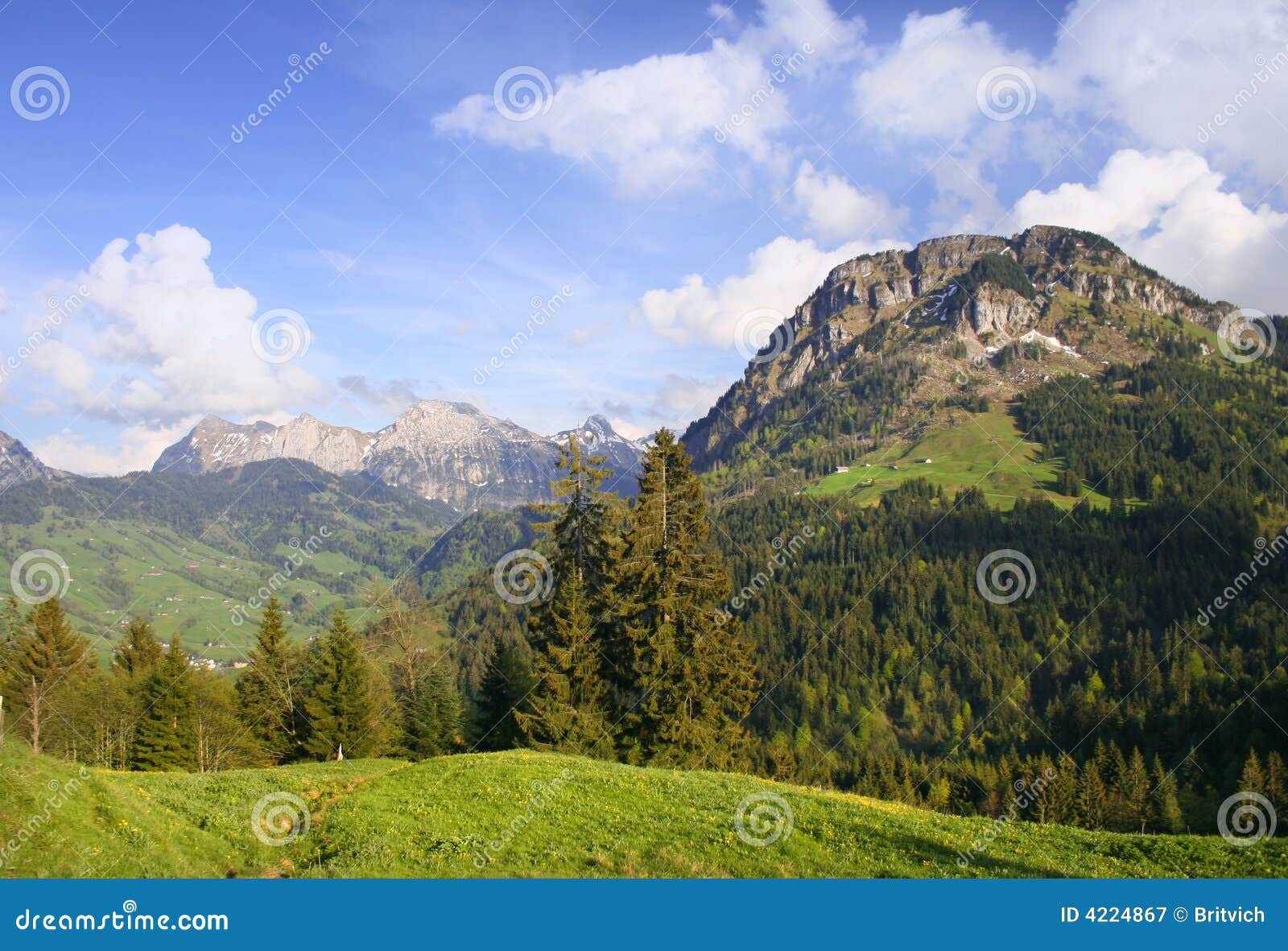 Alpine Scene Picture. Image: 4224867