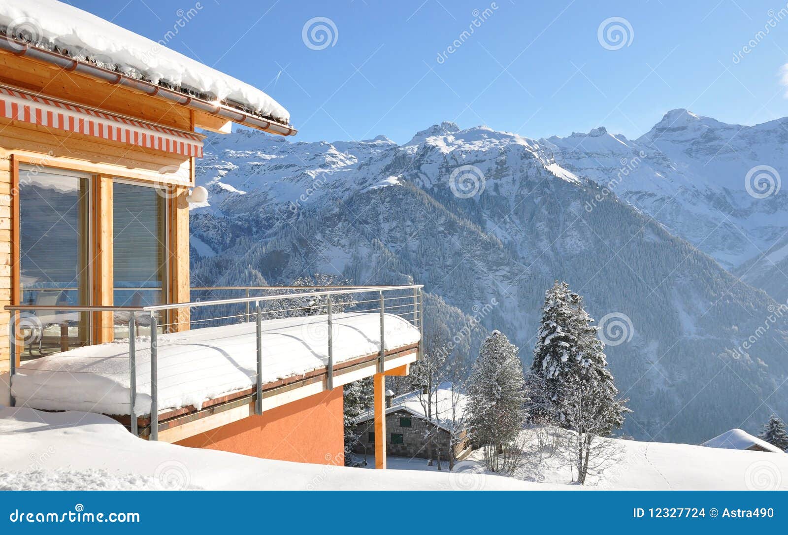Alpine Scenery Stock Image | CartoonDealer.com #12393541