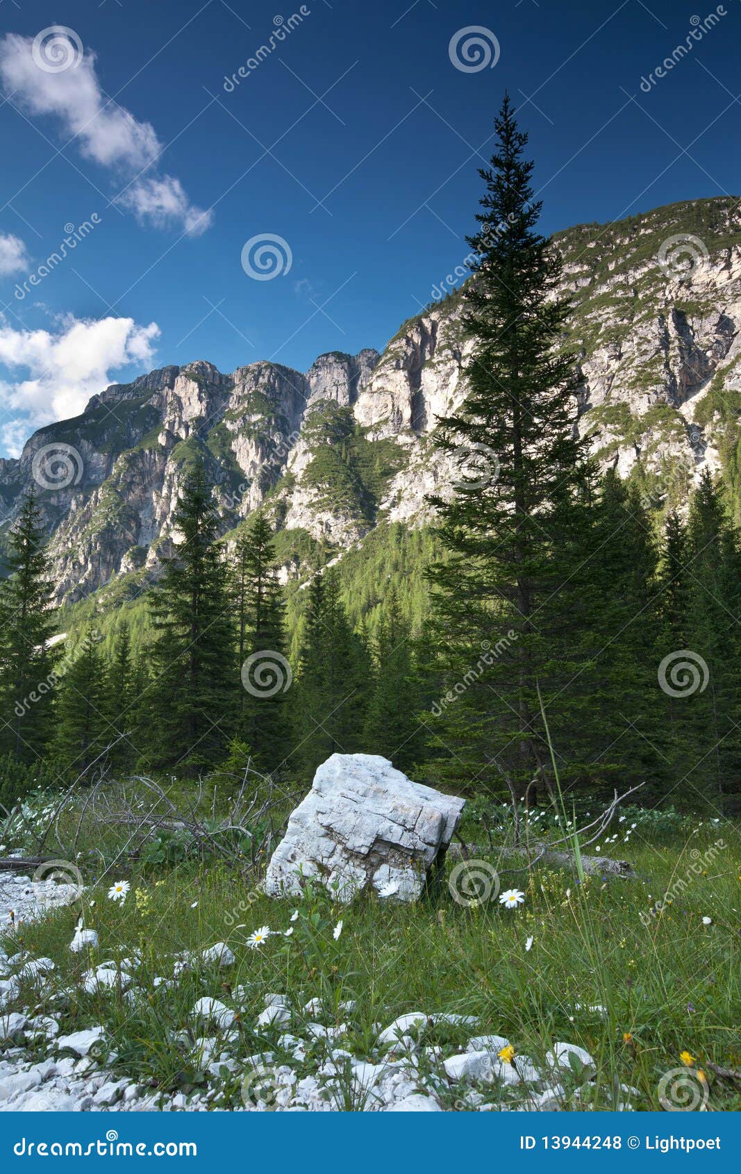 Alpine scenery stock photo. Image of mountain, abstract - 13944248