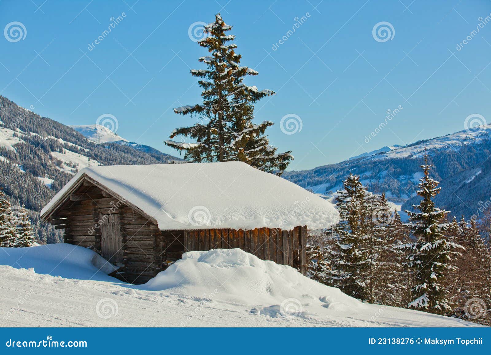 Alpine scenery stock photo. Image of nature, austria - 23138276