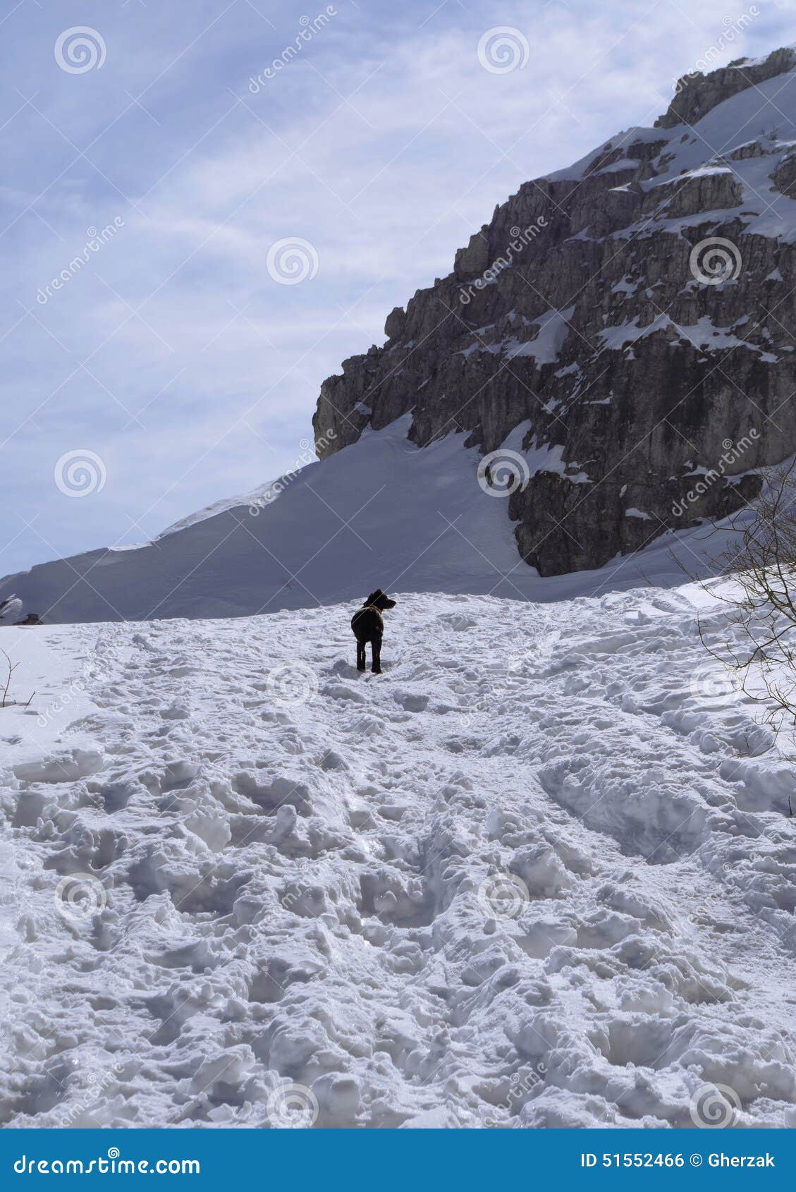 Alpine slope stock photo. Image of black, december, energy - 51552466