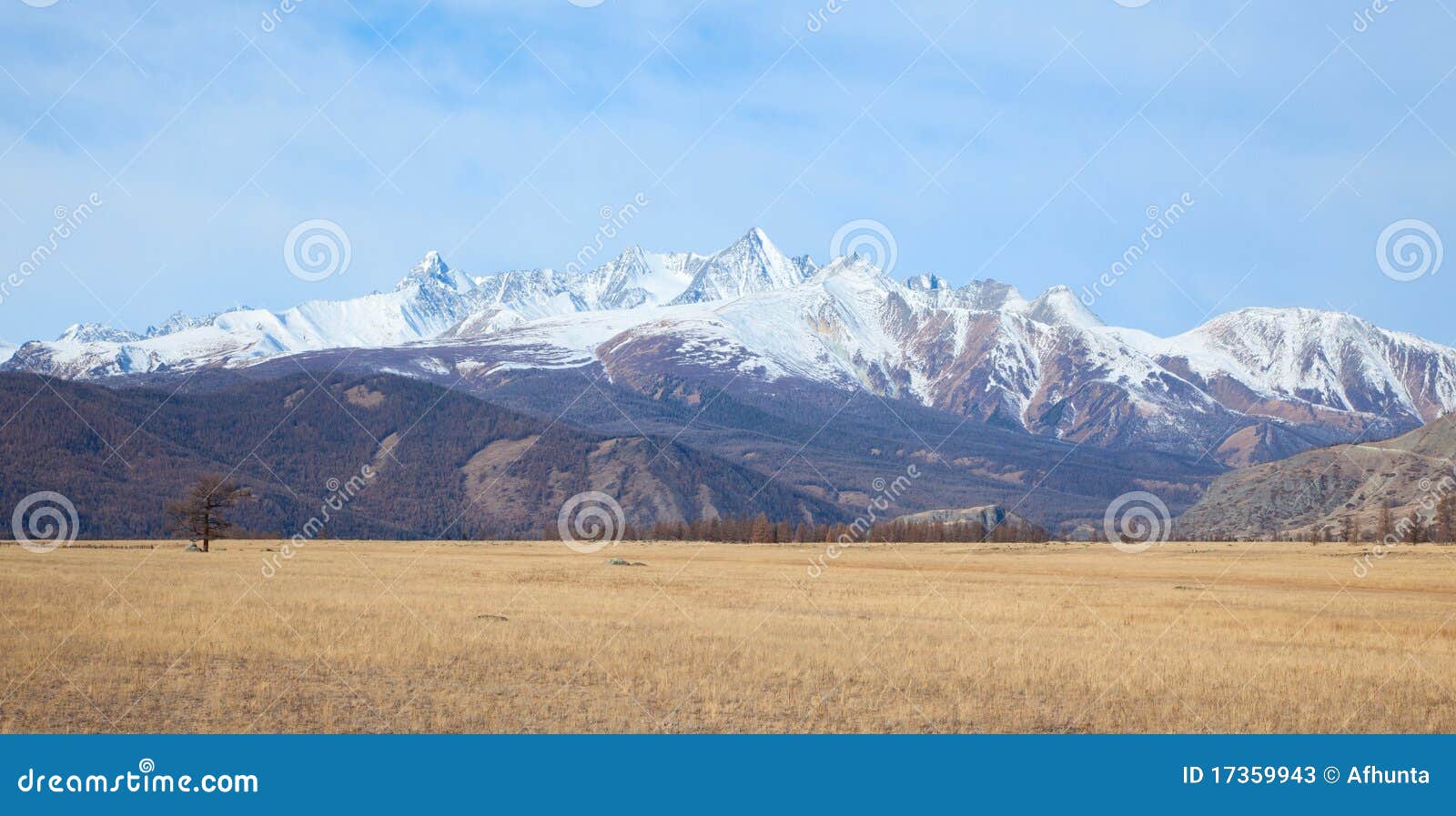 Alpine steppe stock image. Image of autumn, landscape - 17359943