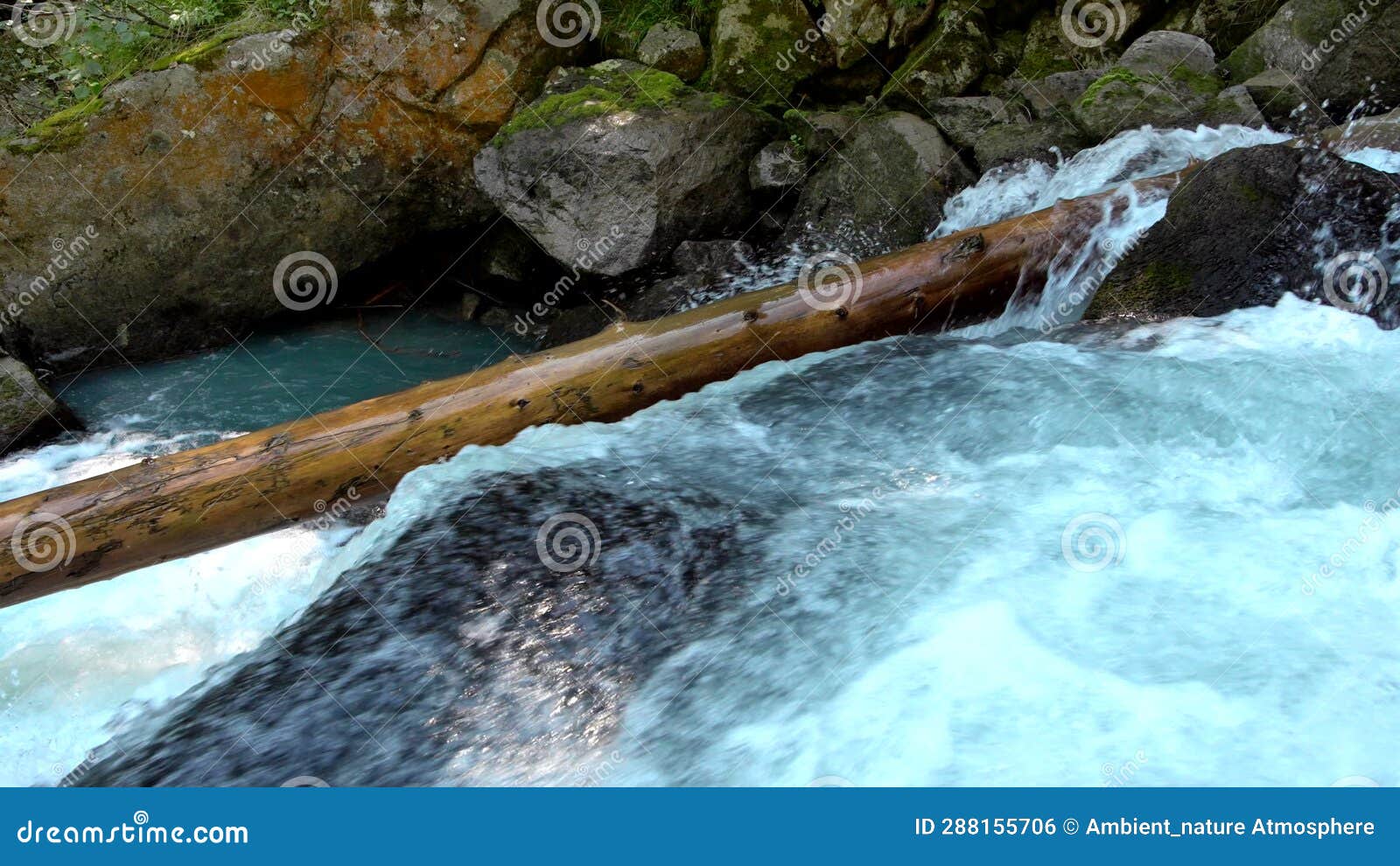 Alpine Streams, a Paradise for the Eyes and for the Soul Stock Footage ...